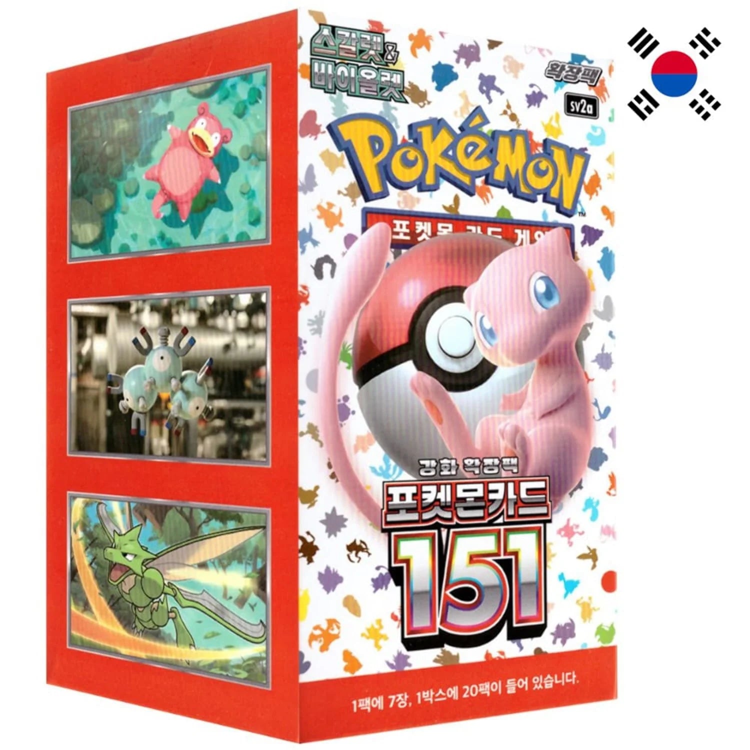 TCG: Korean 151 Booster Box (20 Packs) - Pokémon Cards – Cardboard Superstars